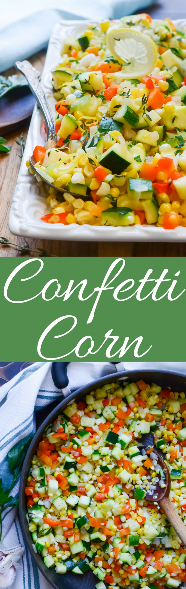 Confetti Corn - Garlic & Zest