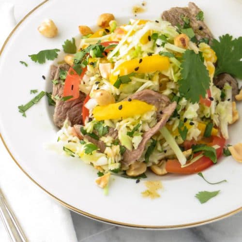 Lime Beef Salad - Garlic & Zest