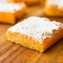 Pink Grapefruit Dessert Bars - Garlic & Zest