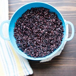 Tangy Italian Black Rice Salad - Garlic & Zest