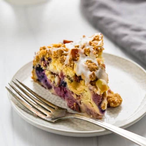 Mixed Berry Buckle (Streusel Coffeecake) - Garlic & Zest