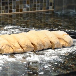 Anadama Rolls - Garlic & Zest