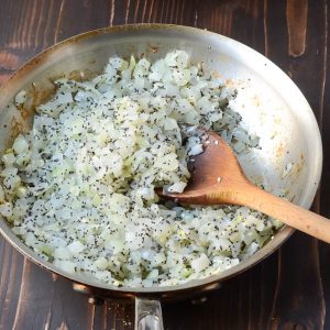 Onion Poppy Sesame Bialys - Garlic & Zest