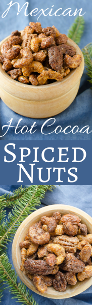 Mexican Hot Chocolate Spiced Nuts - Garlic & Zest