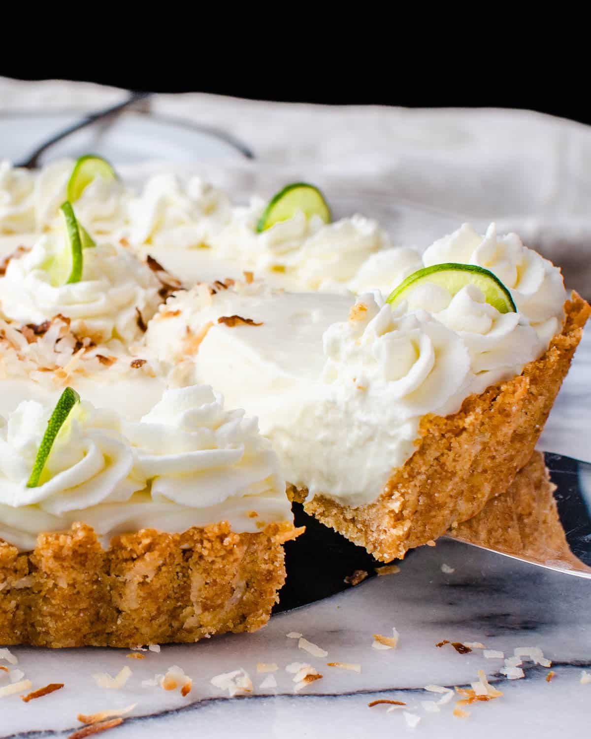 Key Lime Mousse Tart - Garlic & Zest