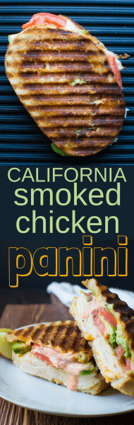 California Smoked Chicken Panini - Garlic & Zest