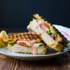 Chicken Panini with Sweet Red Pepper Aioli - Garlic & Zest