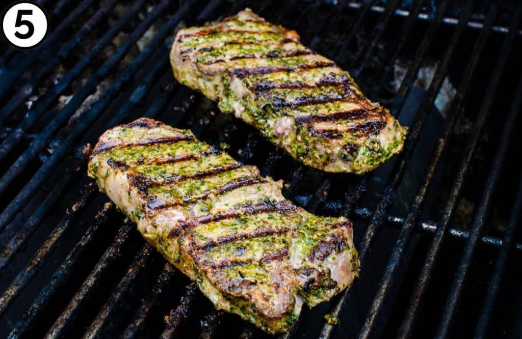Grilled New York Strip Steak - Garlic & Zest
