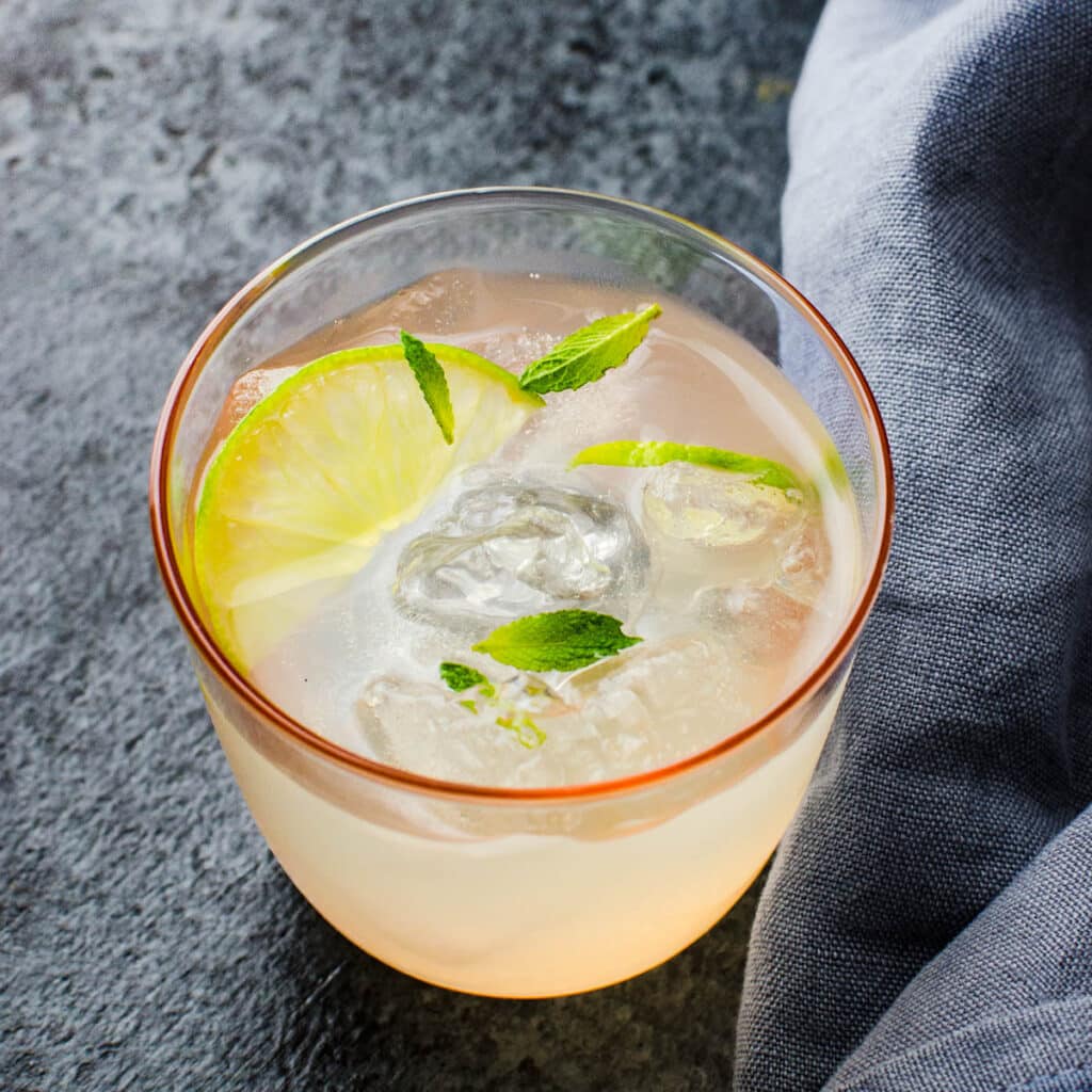 Guava Limeade Summer Mocktail - Garlic & Zest