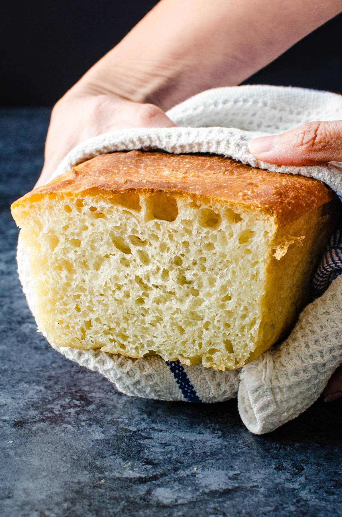 Amish Bread Recipe - Garlic & Zest