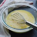 Sweet Potato and Apple Strata - Garlic & Zest
