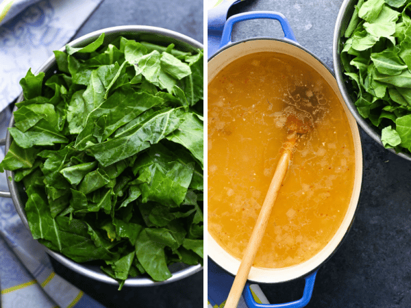 Collard Greens and Potlikker - Garlic & Zest