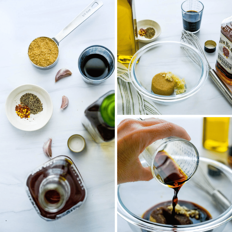 Brown Sugar Bourbon Marinade for Steak, Chicken & Pork - Garlic & Zest
