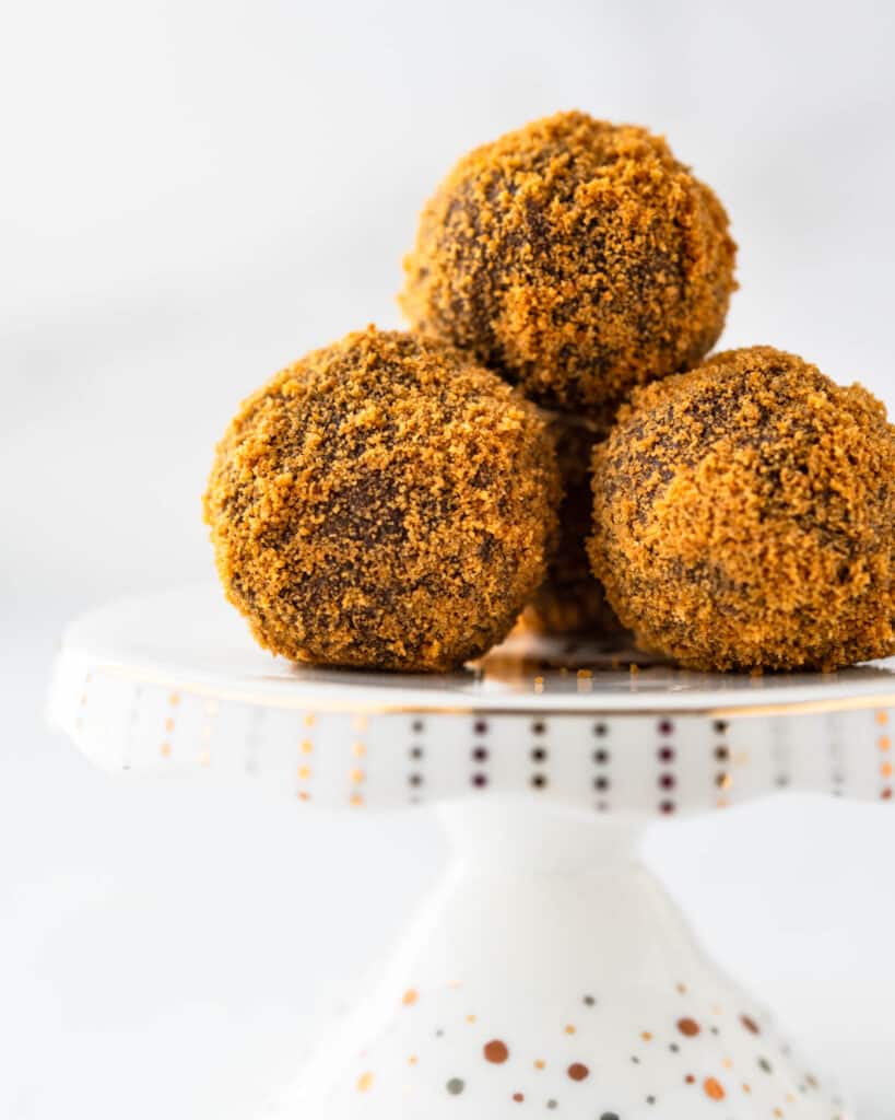 Chocolate Bourbon Gingerbread Truffles - Garlic & Zest