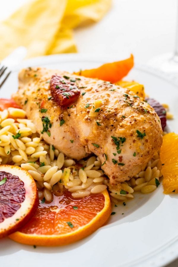 French Orange Dijon Chicken - Garlic & Zest