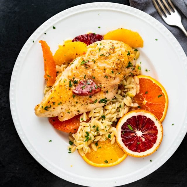 French Orange Dijon Chicken - Garlic & Zest