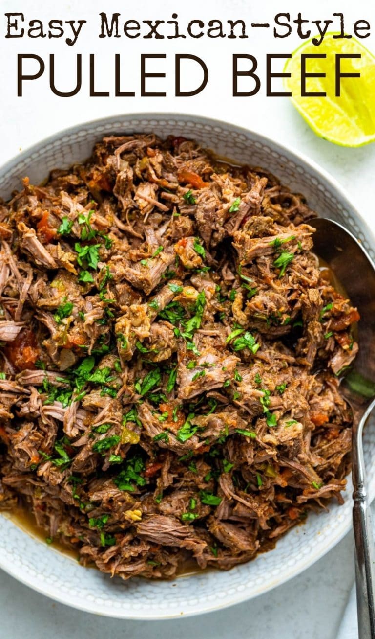 Savory Mexican Shredded Beef - 3 Easy Methods - Garlic & Zest