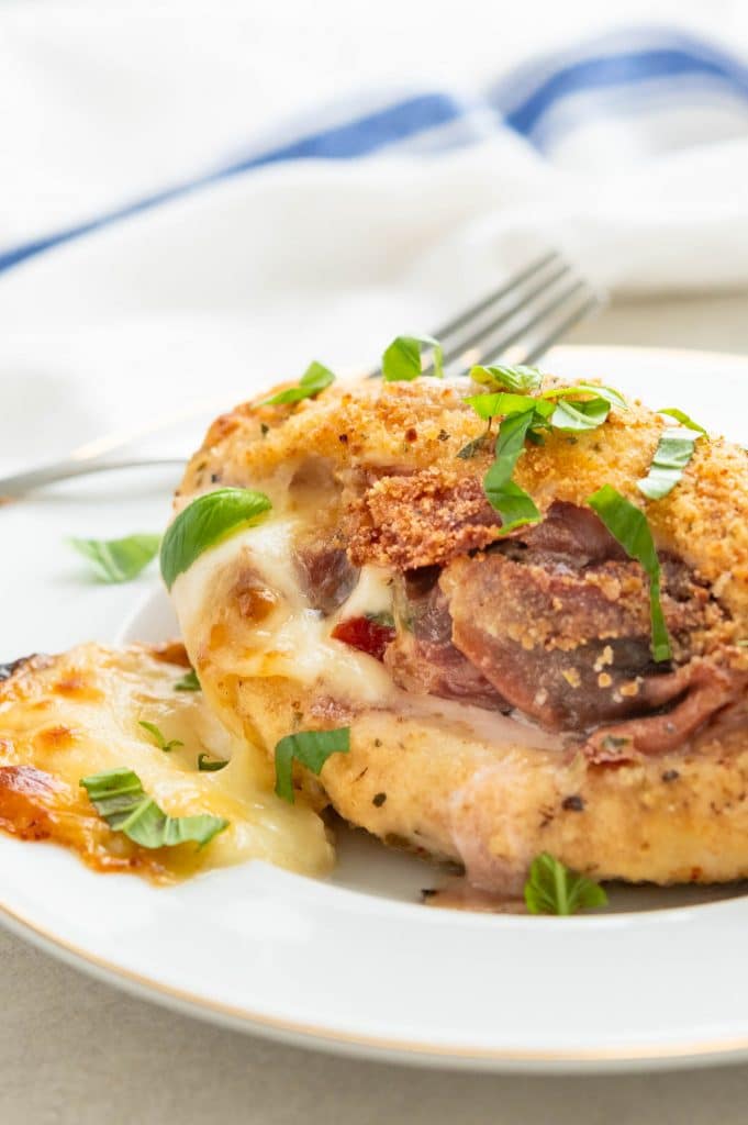 Savory Baked Stuffed Chicken Breasts Roma - Garlic & Zest