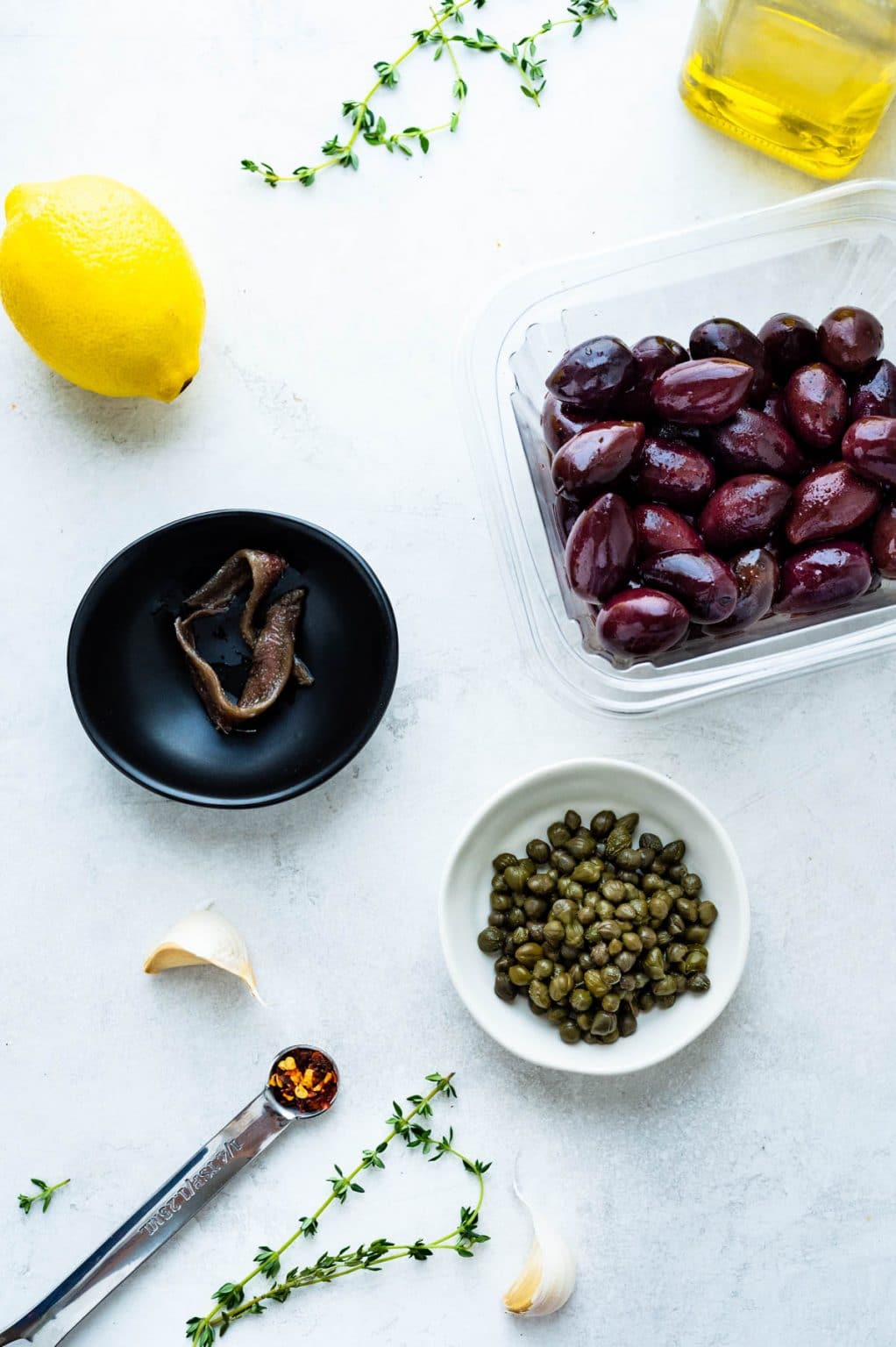 Easy 10-Minute Black Olive Tapenade - Garlic & Zest