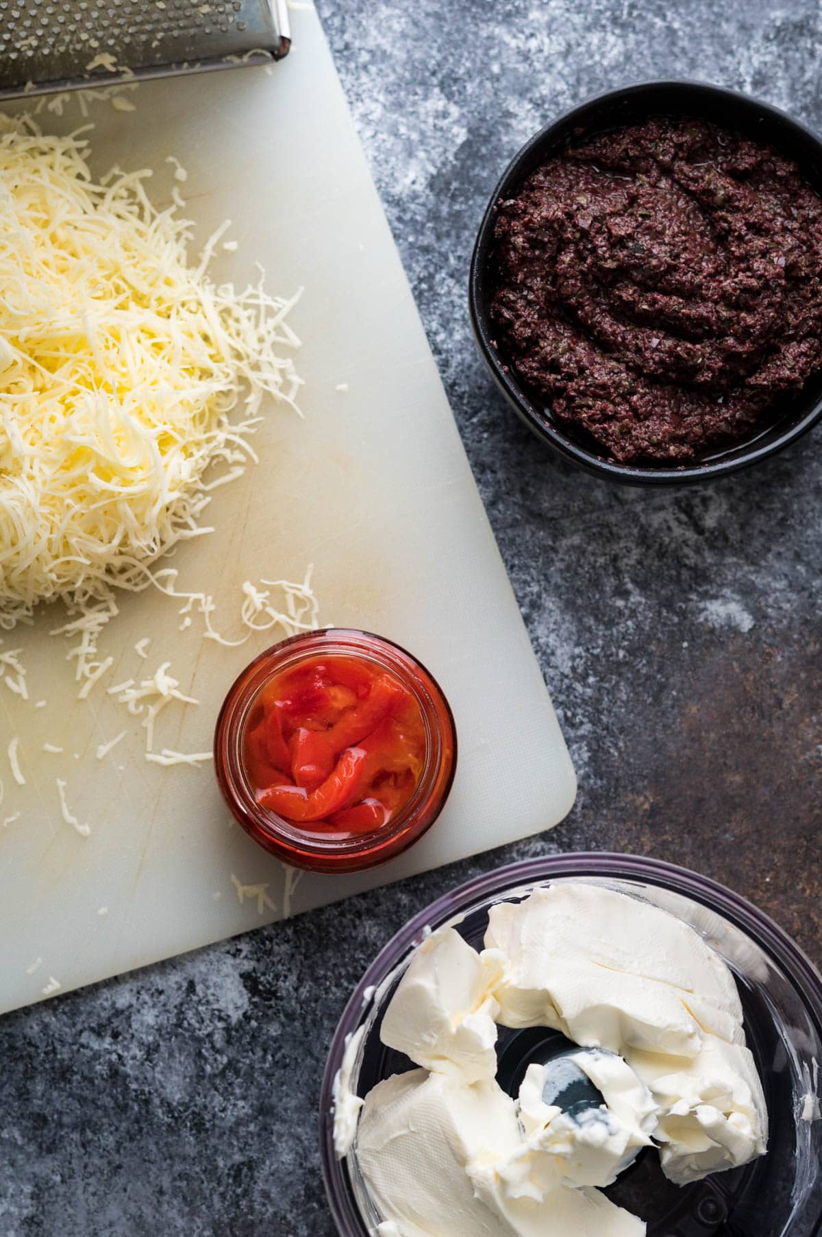 Creepy Graveyard Halloween Dip - Garlic & Zest