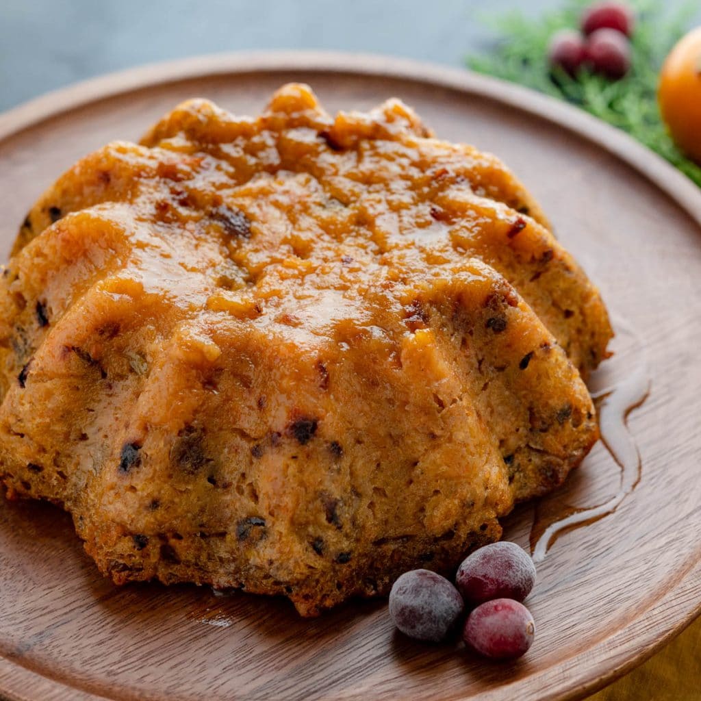 Holiday Persimmon Pudding Recipe - Garlic & Zest