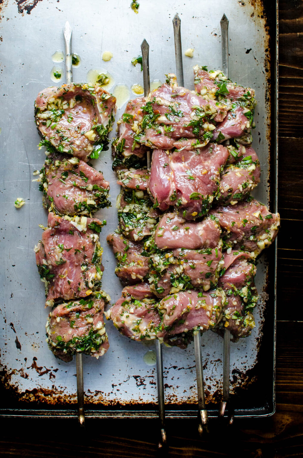 Grilled Lamb Kebabs - Garlic & Zest
