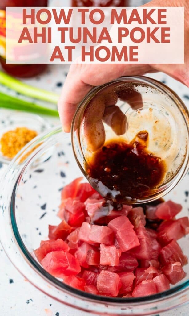 Sweet & Spicy Tuna Poke Recipe - Garlic & Zest