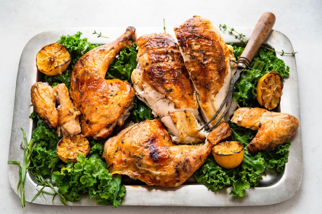 Mouthwatering Grilled Spatchcock Chicken - Garlic & Zest