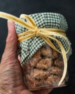 Crunchy Candied Almonds with Cinnamon Sugar - Garlic & Zest
