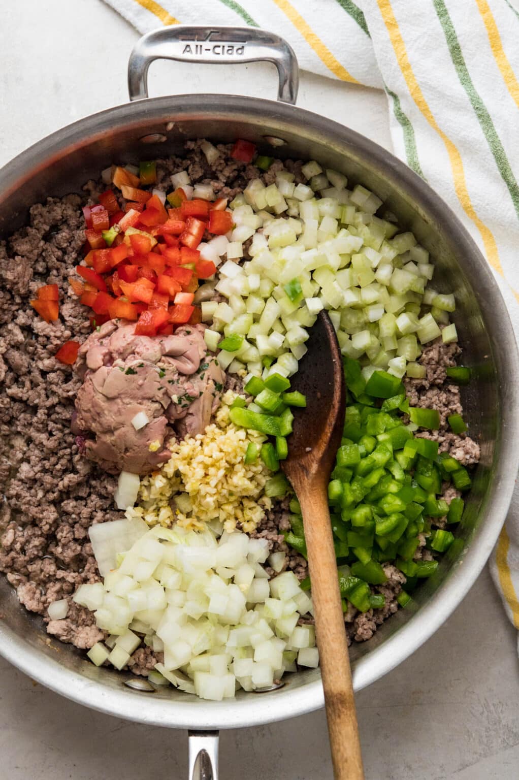 Savory Louisiana Rice Dressing (a holiday favorite) - Garlic & Zest