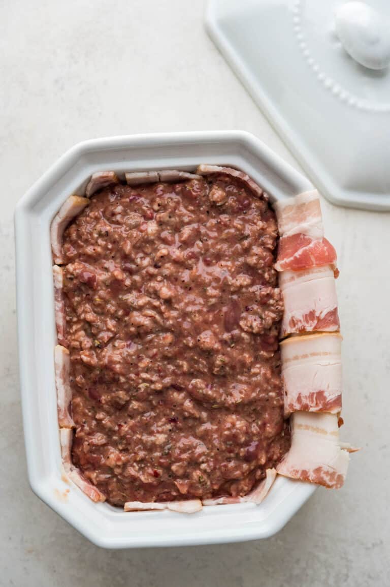 French Pate (chicken liver and pork terrine) - Garlic & Zest