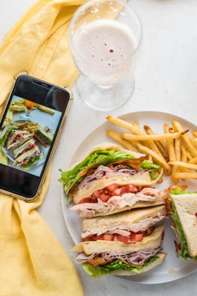 Classic Chicken Club Sandwich Recipe - Garlic & Zest