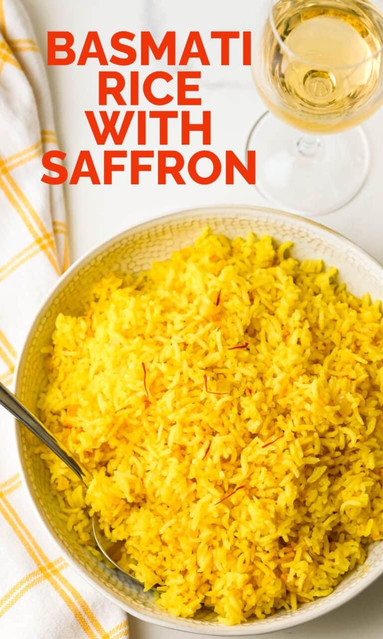 Aromatic Saffron Rice - Garlic & Zest