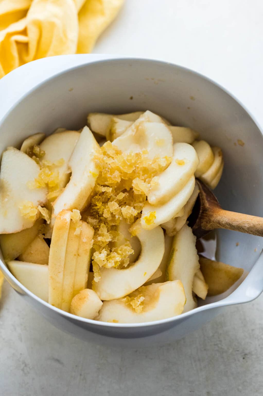 Pear Pie - Garlic & Zest