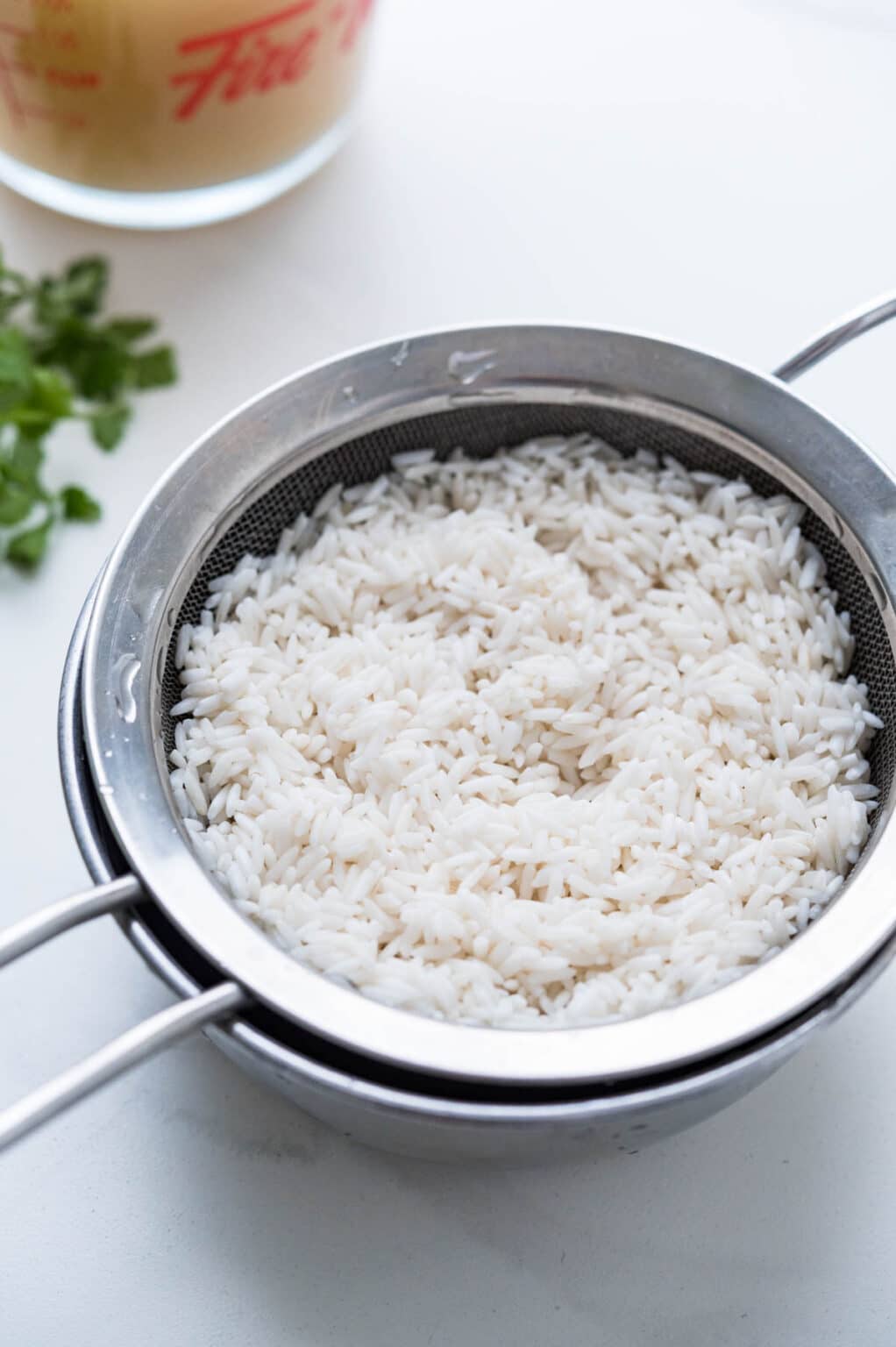 How To Make Green Rice (Arroz Verde) - Garlic & Zest