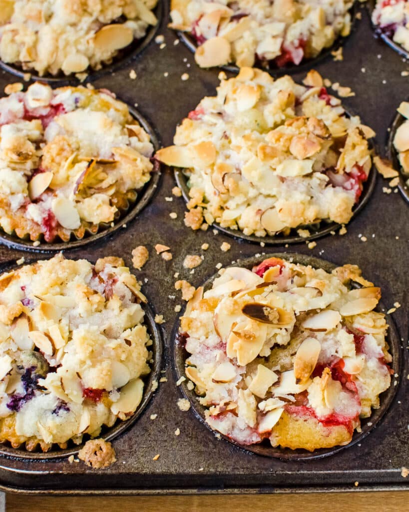 Mixed Berry Muffins - Garlic & Zest