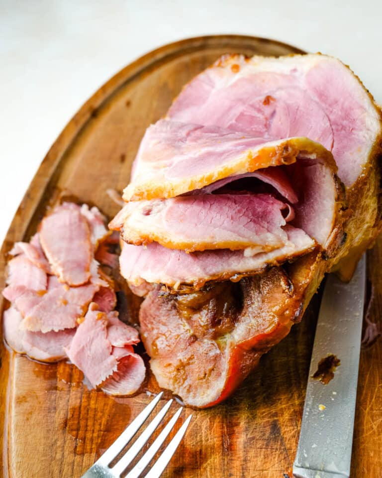 Baked Ham Shank Recipe - Garlic & Zest