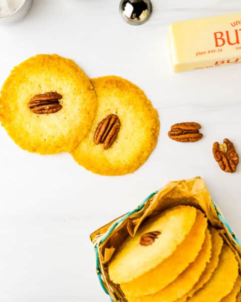 Thin & Crispy Sugar Cookies - Garlic & Zest