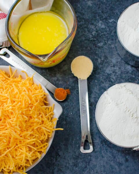 Cheese Olive Balls - Halloween Party Appetizers - Garlic & Zest