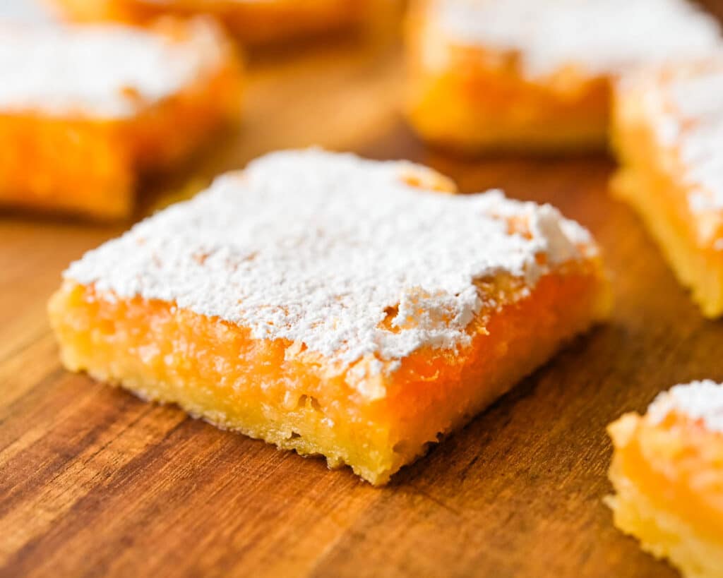 Pink Grapefruit Dessert Bars - Garlic & Zest
