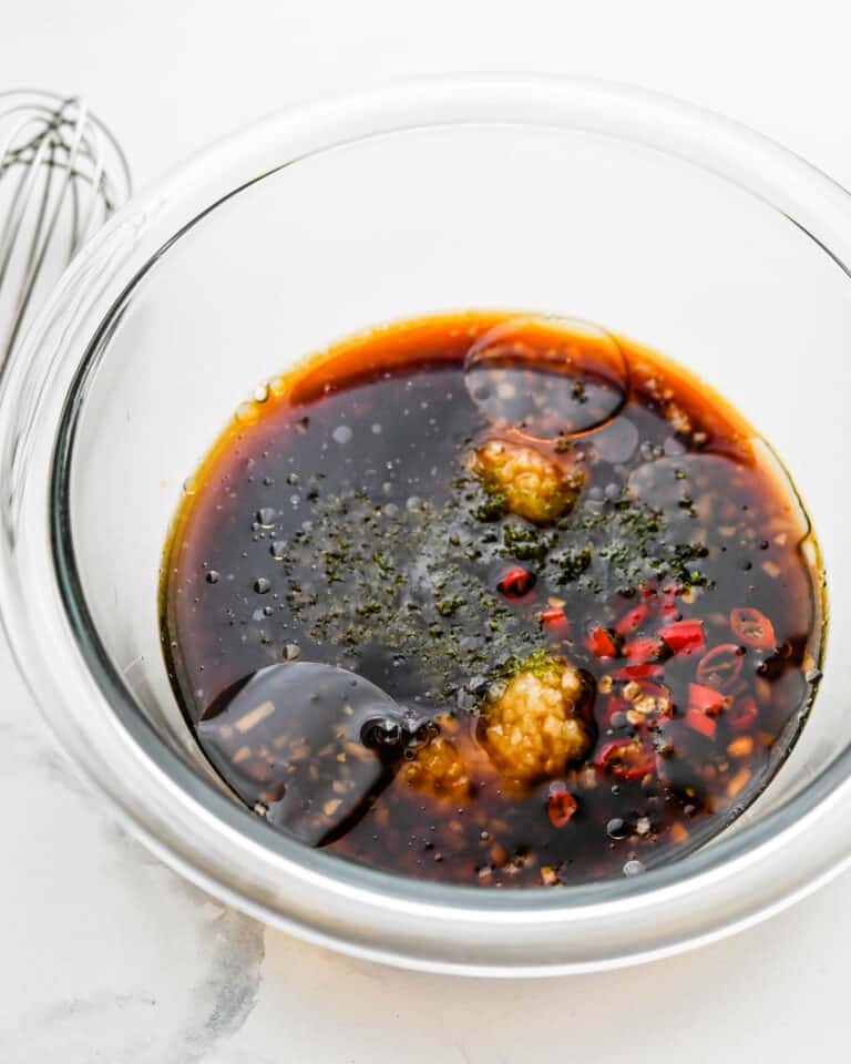 Asian chicken marinade - Garlic & Zest