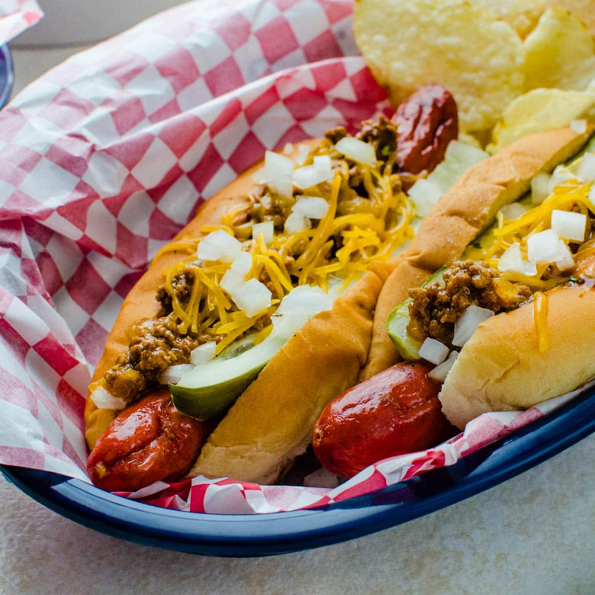 Chili Cheese Dog Toppings