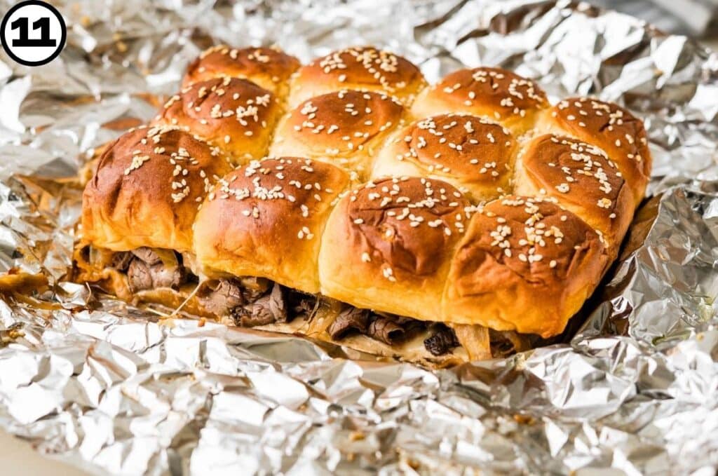 Ultimate Steak and Cheese Sliders - Garlic & Zest