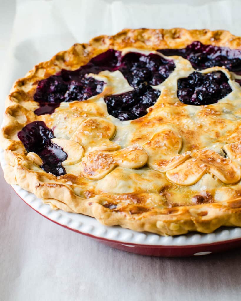 Blueberry Pie with Blueberry Pie Filling from fresh or frozen fruit ...