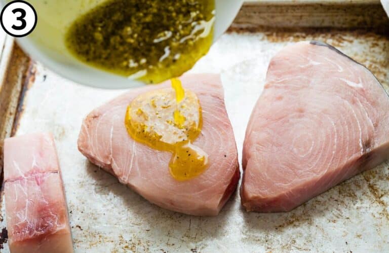 Baked Swordfish Recipe - Garlic & Zest