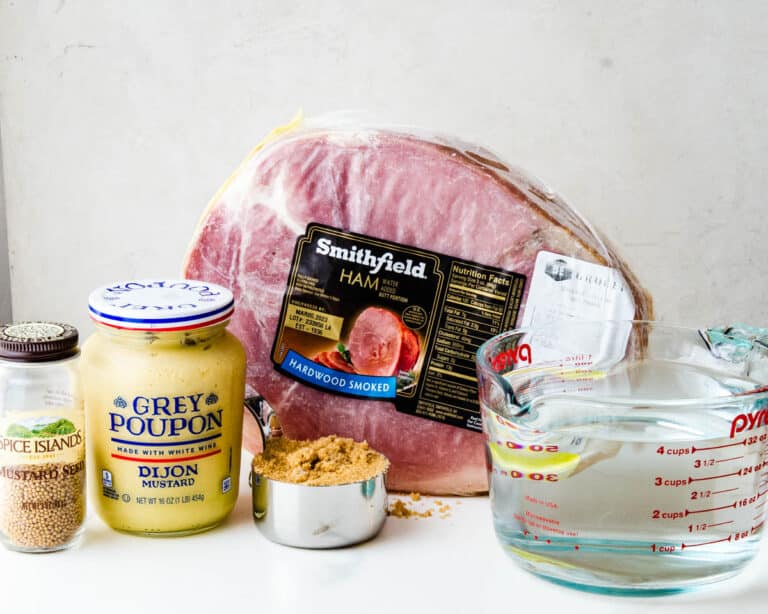 Baked Ham Shank Recipe - Garlic & Zest