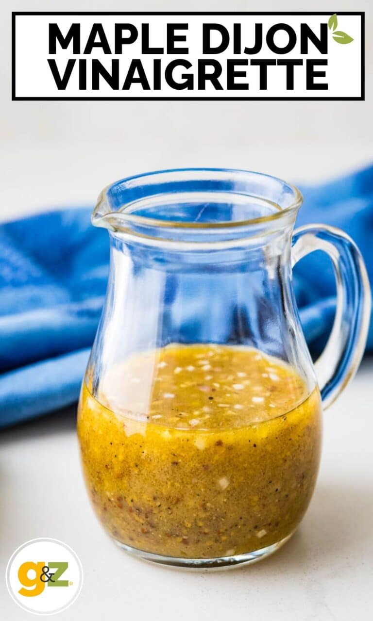 Maple Dijon Dressing - Garlic & Zest