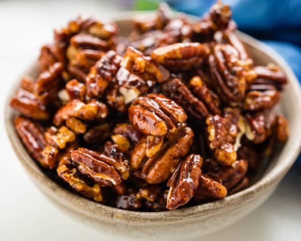 Glazed Pecans - Garlic & Zest