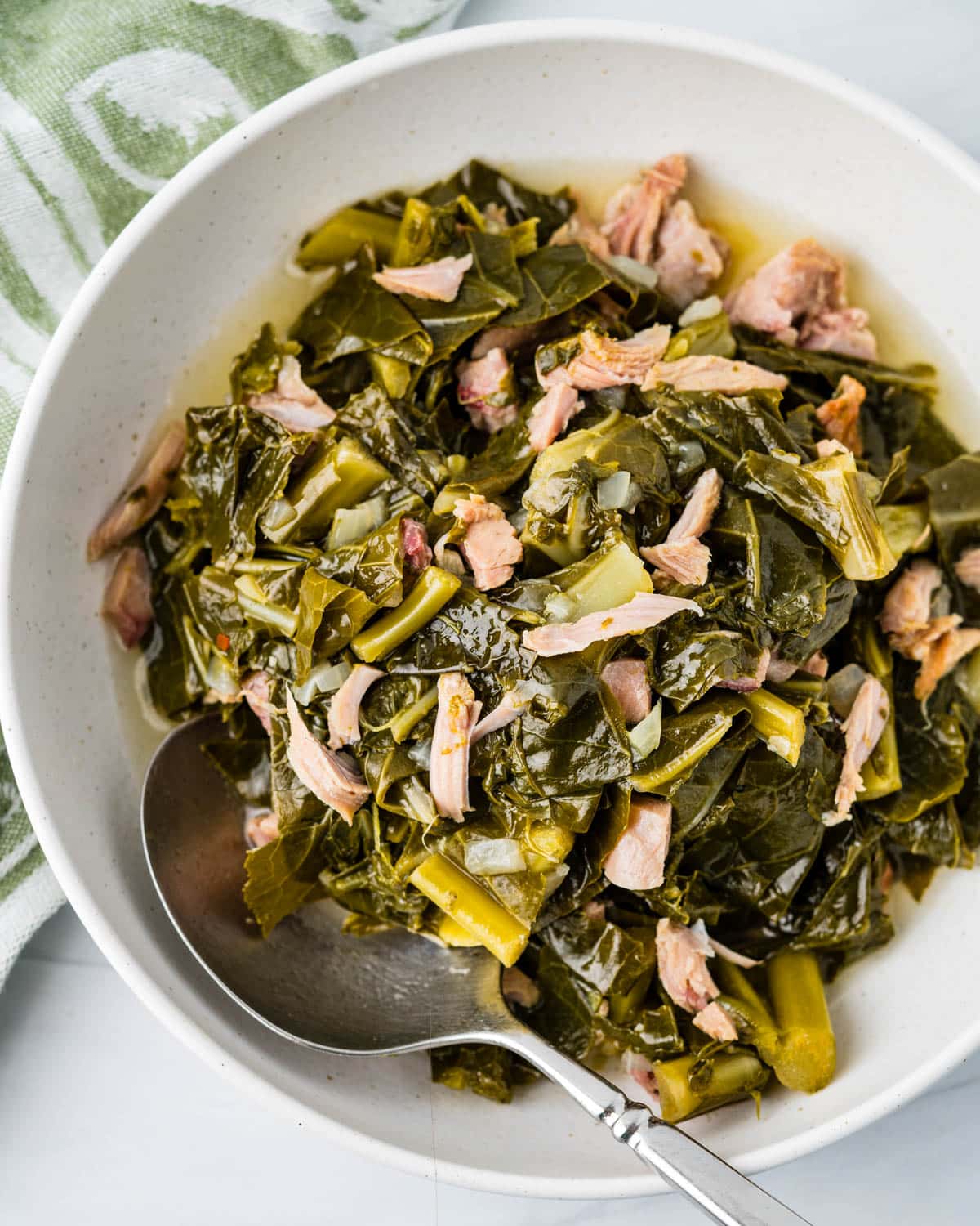 Asian Style Collard Greens Recipe Kashmiri Collard Greens (Haak)