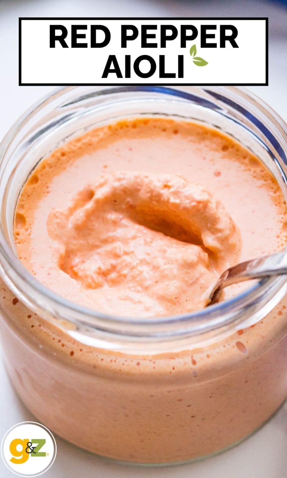 Red Pepper Aioli - Garlic & Zest